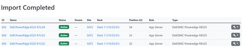 Bulk Edit For Newly Imported Items Issue Netbox Community Netbox GitHub