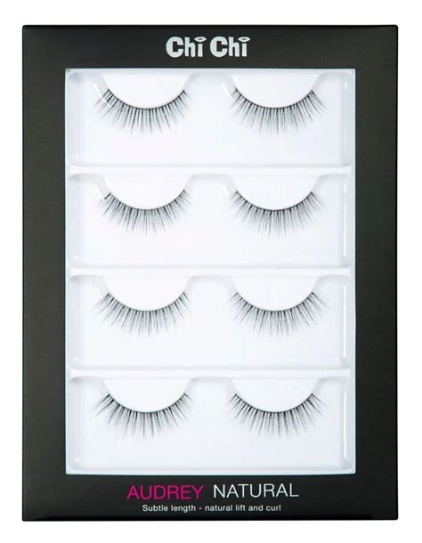 Chi Chi Audrey Natural Lash 4 Pack Myer