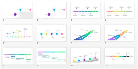 A Beautiful Editable PowerPoint Timeline Template Free