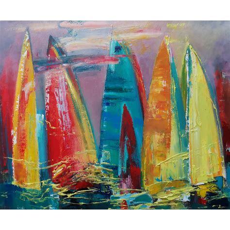 Купить картину Пульсирующие паруса в Москве от художника Герасименко Наталья