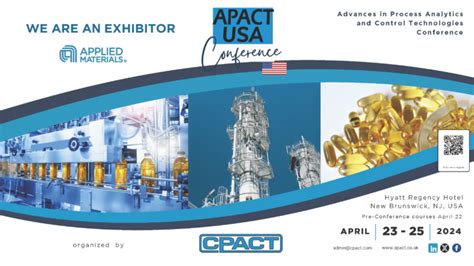 Join Us At The Inaugural Apact Usa Conference April 23 25 In New Brunswick Nj Applied