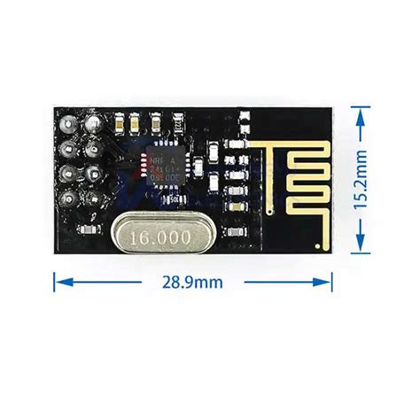 nrf24l01 wireless module 24l01 built in 2 4ghz antenna 1 9 ~ 3 6v