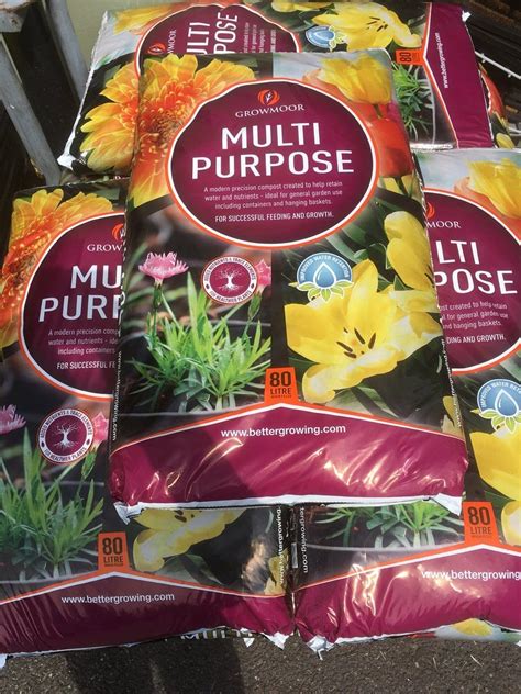 Growmoor Multi Purpose Compost 80 Litre Bag