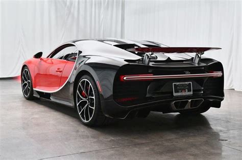 Barely Run In Red And Black Bugatti Chiron Will Cost You 31 Million