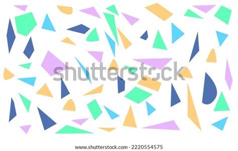 Set Difference Shape Colorful Stock Vector Royalty Free 2220554575