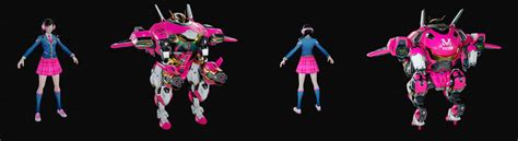 Overwatch D Va Academy By Whitemagesunny On Deviantart