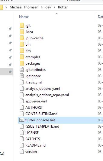 Windows Zip Bundle Is Missing Flutterconsolebat · Issue 17235