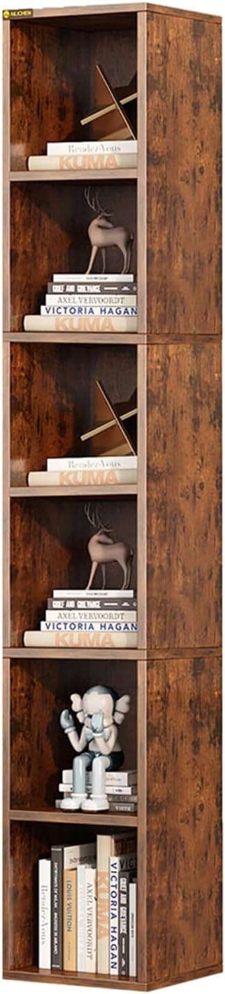 Yq Jenmw 6 Tier Open Cubby Storage Shelf Tall Cube