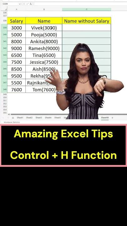 Day 5 Ms Excel Tips Excel Interview Amazing Trick Short Ytshorts Exceltips Wfm Shorts