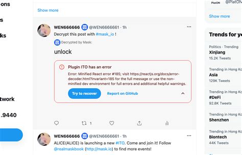 Crash Error Minified React Error 185 Visit