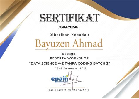 Bayuzen Ahmad On Linkedin Special Thanks To Bapak Mega Bagus Herlambang For Sharing Knowledge