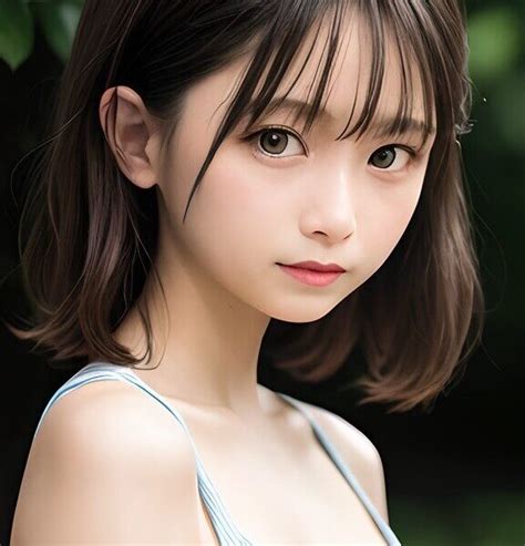 上半身裸で乳首を手ブラで隠す女子中学生 Ai エロ画像【r 18】