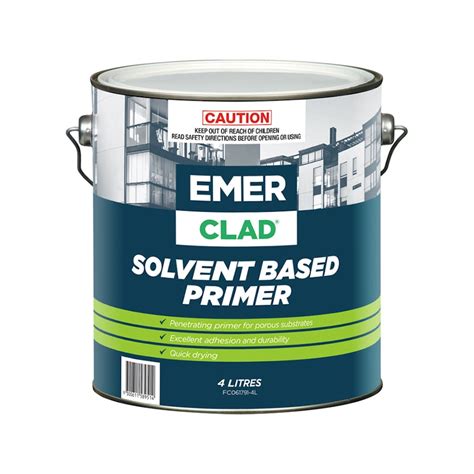Emer Clad Solvent Based Primer 4l Inspirations Paint