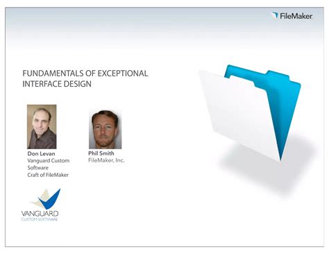 Fundamentals Of Exceptional Interface Design Ppt