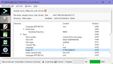 Conversion Fails When Subtitle Webvtt Is Inside Mkv · Issue 117