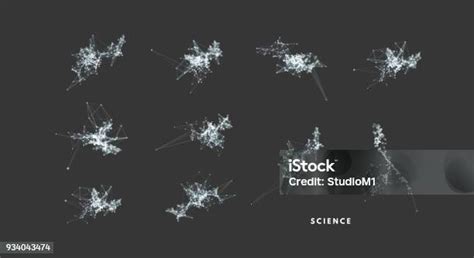 3 차원 연결 구조입니다 별자리입니다 미래 기술 스타일입니다 과학 화학 또는 교육에 대 한 벡터 일러스트입니다 별자리에 대한 스톡 벡터 아트 및 기타 이미지 Istock