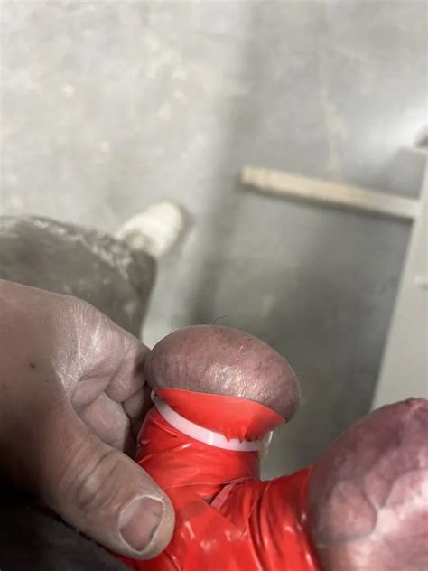 Cock And Ball Fun With Tape And Cable Ties Pics XHamster