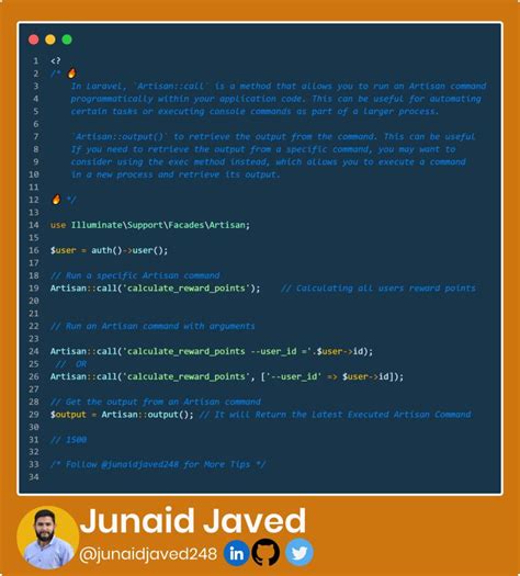 Junaid Javed 🇵🇰 On Linkedin Phptip Php Php8 Laravel10 Laravelphp Laraveltips