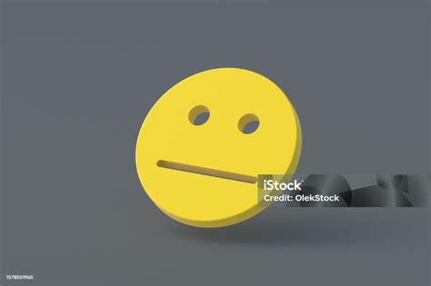 떨어지는 중립적 인 감정 얼굴 기분 표현 개념입니다 의견 및 피드백 3d 렌더링 유머에 대한 스톡 사진 및 기타 이미지 유머 피드백 3차원 형태 Istock