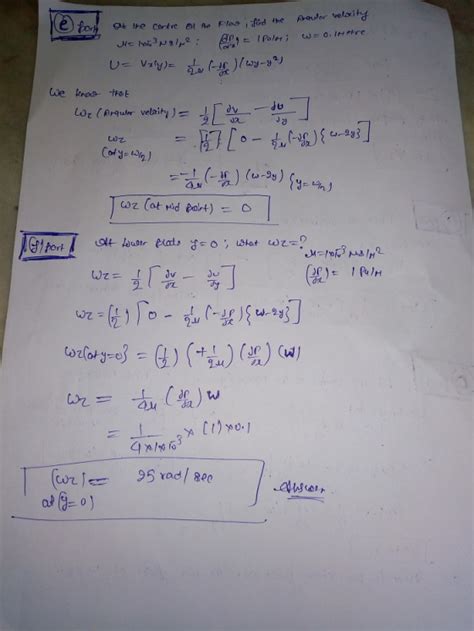 Problem 3 For Flow Of An Incompressible Newtonian Fluids Between