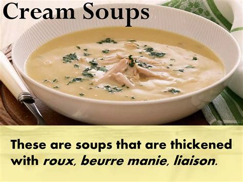 classification of soup pptx