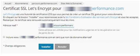 Certificat Ssl Lets Encrypt Sur Un Vps Plesk