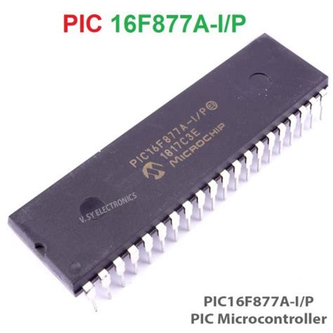 pic16f877 ic pic16f877a pic 16f877 ic pic16f877 microcontrollers ic mcu dip 40 40 pin leads dual