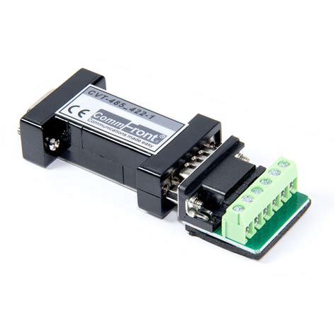 Rs232 To Rs485 Rs422 Converter Industrial Port Powered Commfront