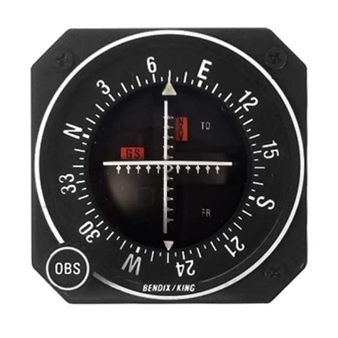 Navigation Indicator Vor Loc Glideslope Indicator With Sync Black Sale