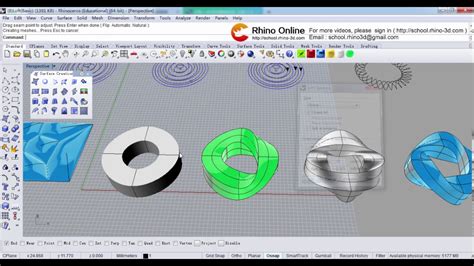 Rhino 3d Beginners Tutorial And Tips Part 8（2） Youtube
