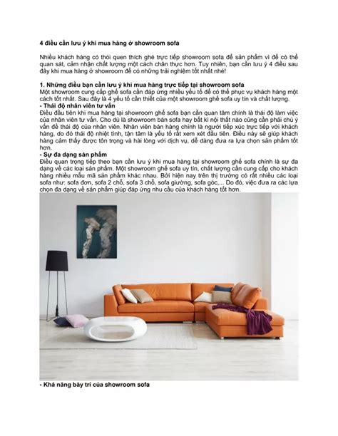 PPT Showroom sofa phong cách bắc âu đẹp PowerPoint Presentation ID