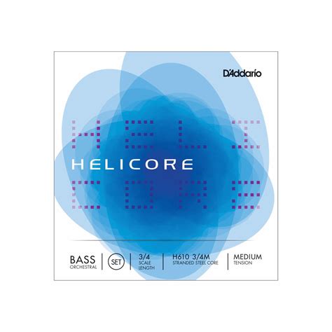 Daddario Helicore Orchestral Bass Strings Southwest Strings