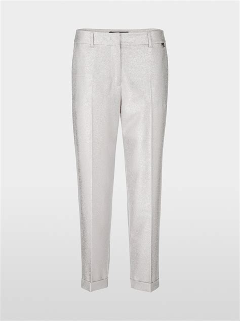 Edel Schimmernde Hose Modell Franca Marc De