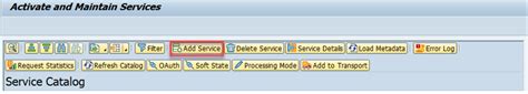 Activate Available OData In SAP Gateway SAP Community