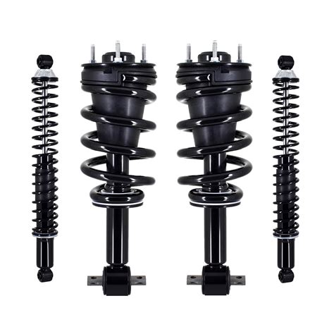 Set Of 4 Front Quick Complete Strut Coil Spring Assembly Rear Complete