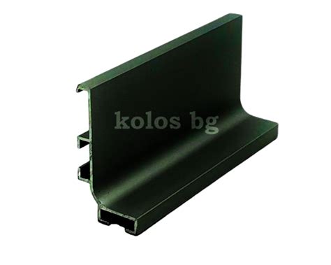 Дръжка за кухня скрита единична 3м черен мат Алуминиеви профили Алуминиеви дръжки за