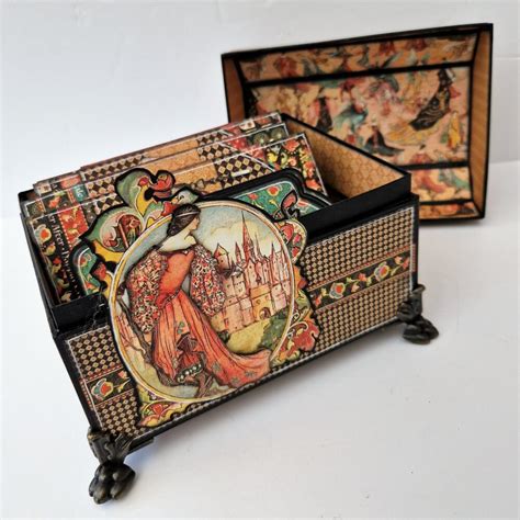 Treasure Box With Tags And Albums Graphic Papers