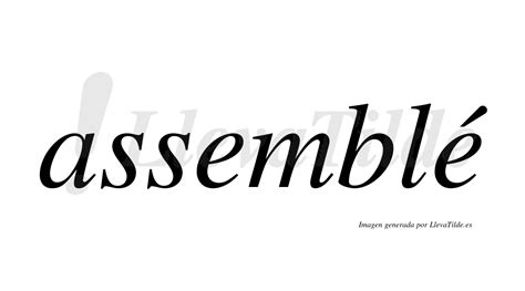 ¿lleva Tilde Assemblé Llevatilde Es