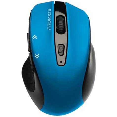 Promate Cursor EZGrip Ergonomic Wireless Mouse Blue AU