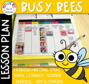 Bee Themed Free Lesson Plan Made By Teachers