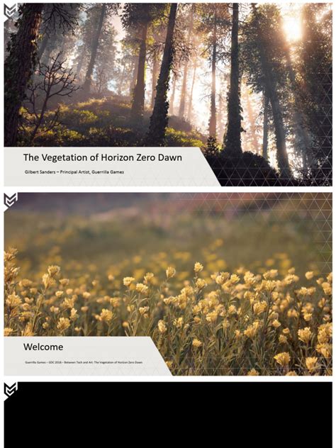 Hzd Foliage Pdf Shader Texture Mapping