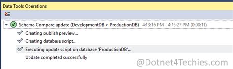 How To Compare Database Schema And Data