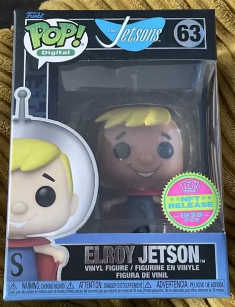 FUNKO POP DIGITAL The Jetsons Elroy Jetson RARE Pcs Magnetic Hard Stack