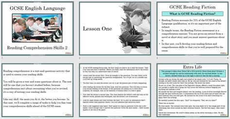 GCSE English Language Reading Comprehension Skills 2 Teaching Resources
