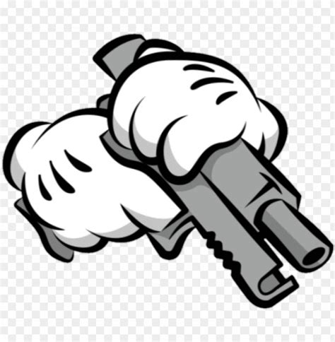 Download Mickey Mouse Hand With Gun Png Free PNG Images TOPpng
