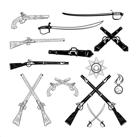 Gun Engraving Patterns Vector Art Icons And Graphics For Free Download