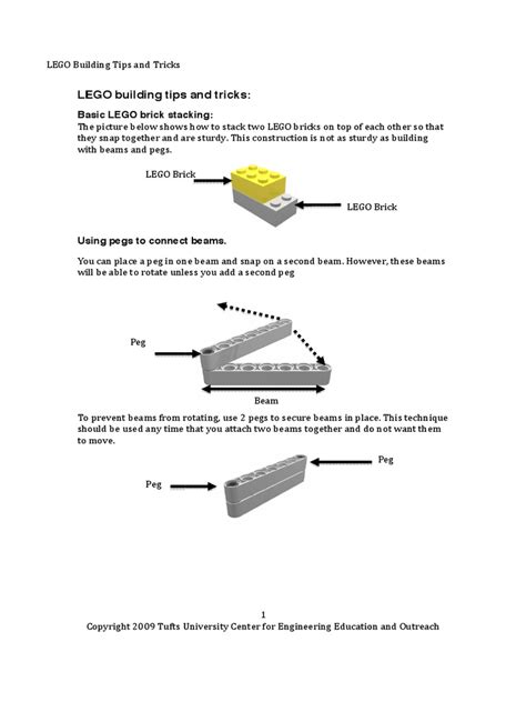 Lego Building Tips And Tricks Lego Building Tips And Tricks Pdf