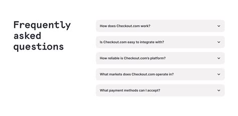 FAQ Section Design Inspiration Unsection