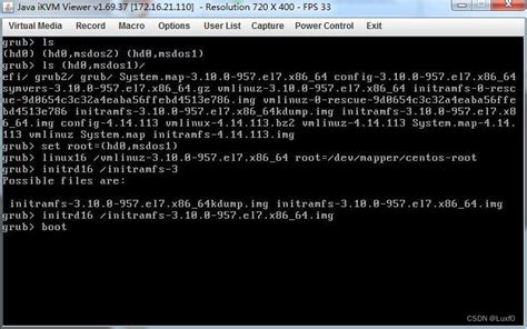 【问题处理】centos grub修复方法 csdn博客