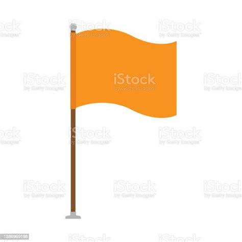 플래그 아이콘입니다 색상 실루엣 측면 보기입니다 벡터 간단한 평면 그래픽 그림 흰색 배경에 격리된 개체입니다 격리 기에 대한 스톡 벡터 아트 및 기타 이미지 Istock